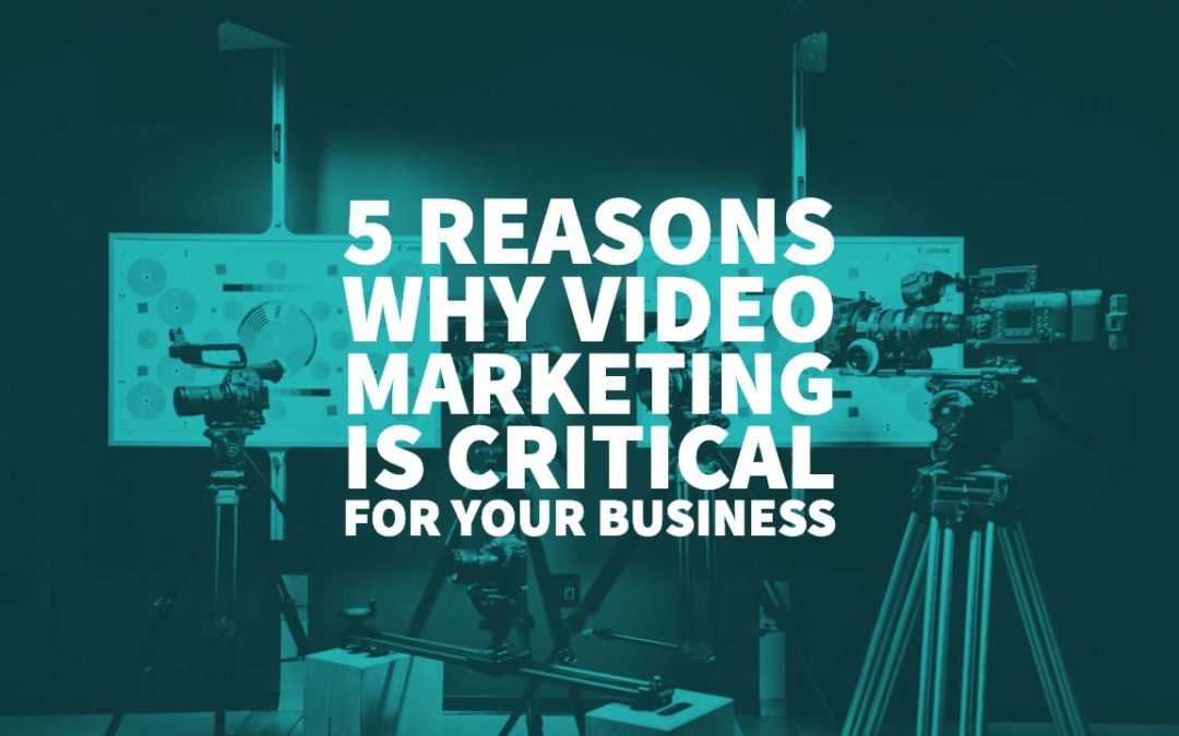 5 Reasons Why Video Marketing Is Critical For Your Business