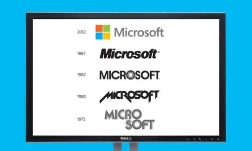 History Of The Microsoft Logo: Design Evolution (1975-2025)