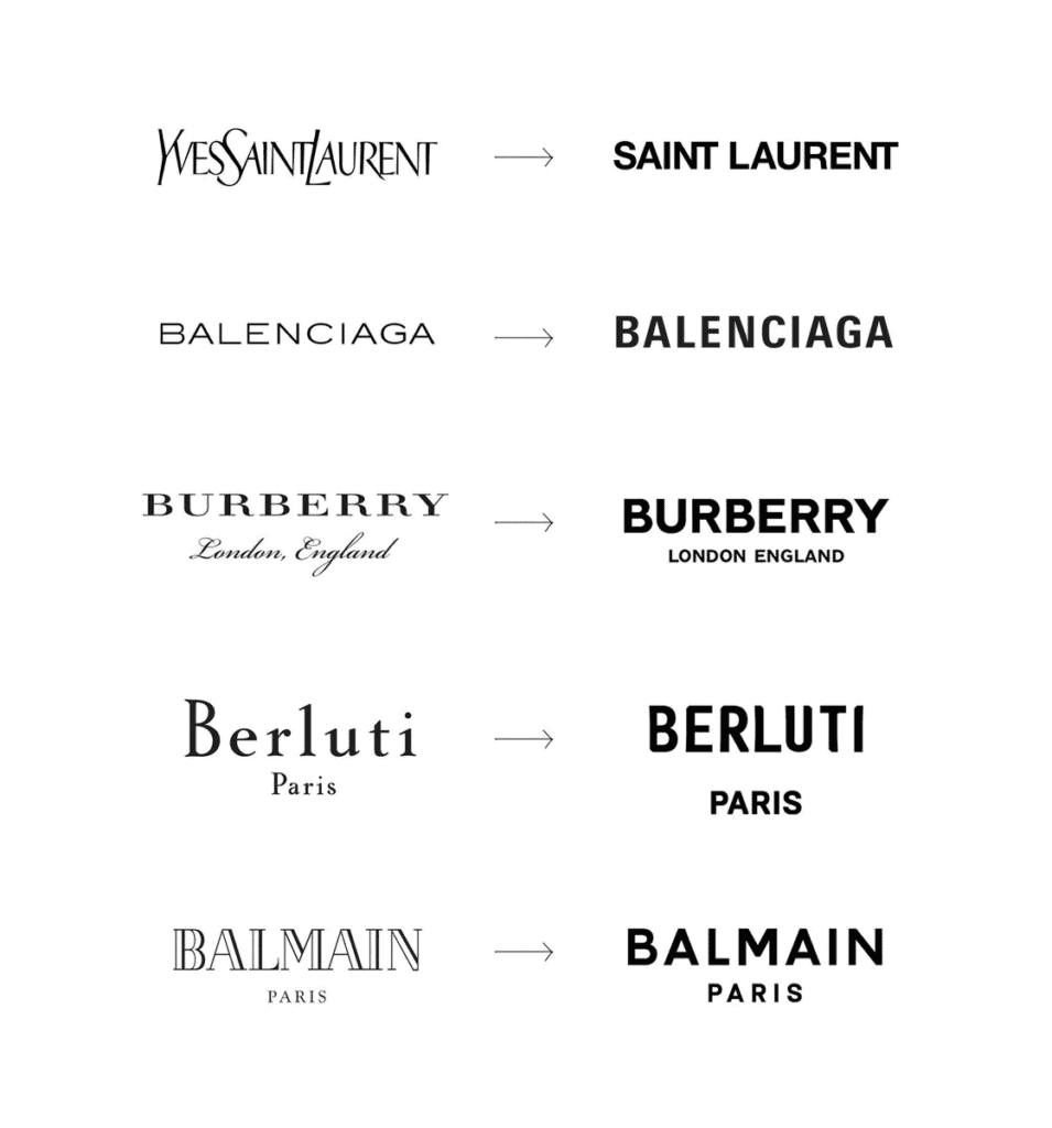 How And Why Fashion Brand Logos Change: 7 Examples