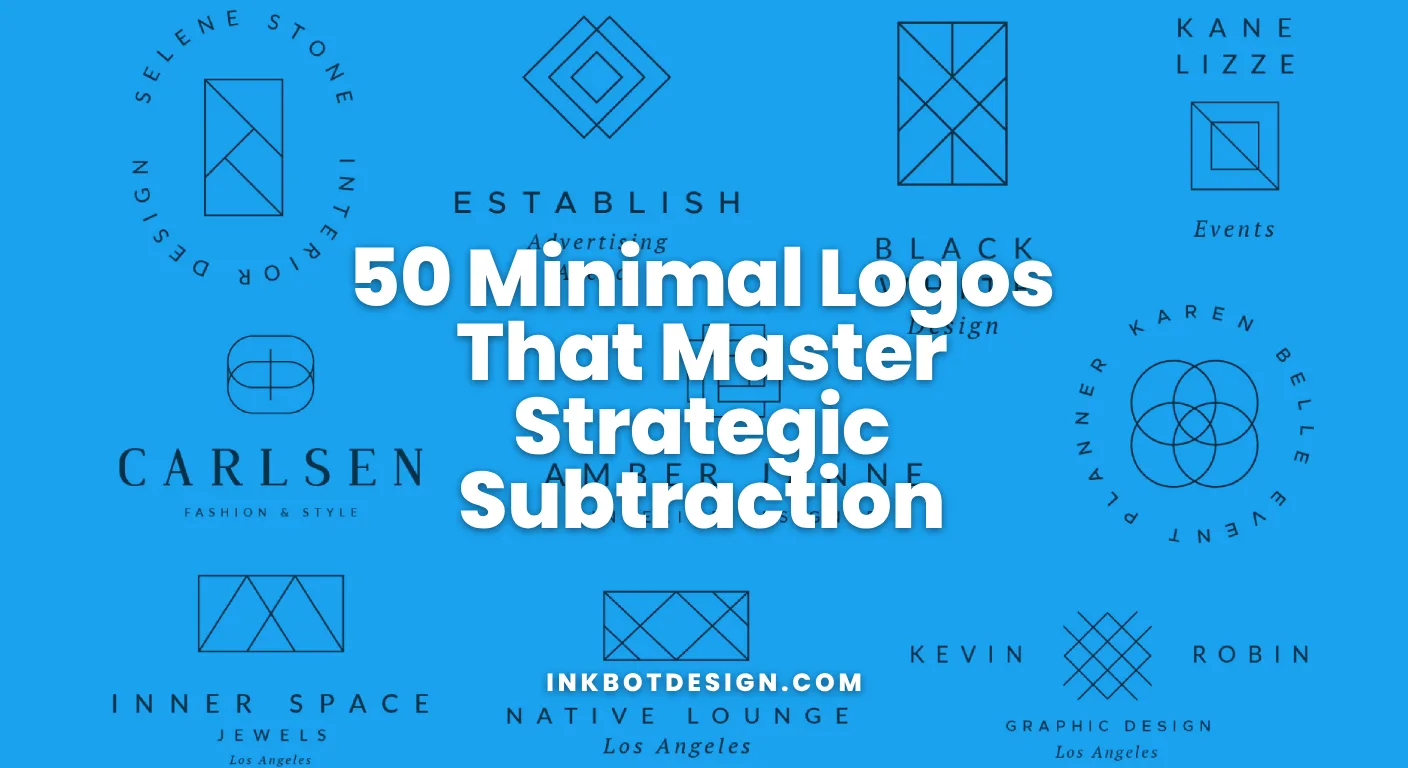 50 Minimal Logos That Master Strategic Subtraction In 2025