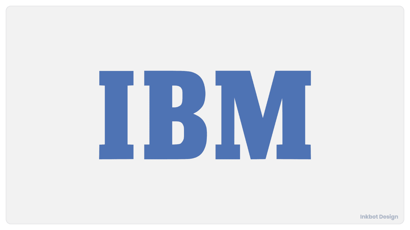 The Evolution Of The Iconic IBM Logo Design History - 2025